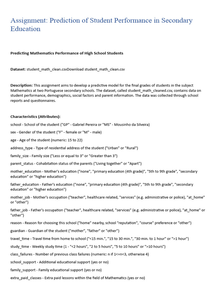 Ml Project 1 Pdf Cross Validation Statistics