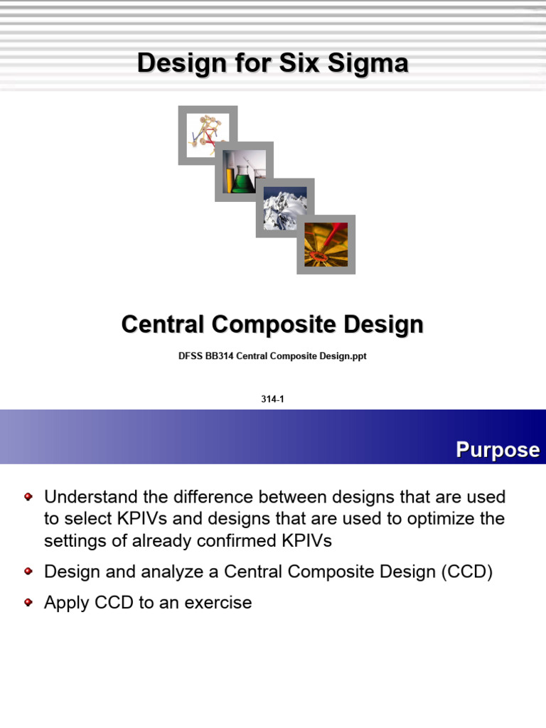 DFSS BB314 Central Compo | PDF | Design For Six Sigma | System