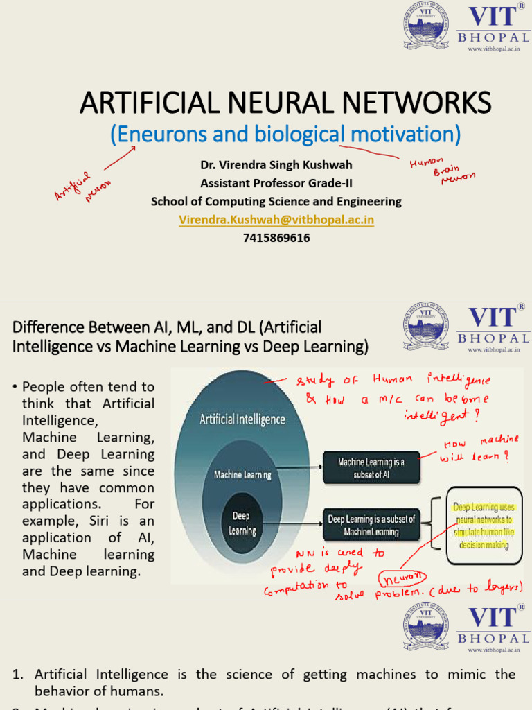 Artificial Neural Networks | PDF