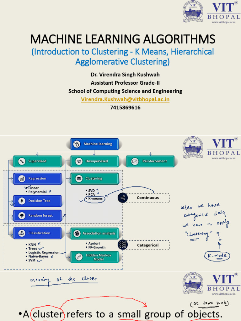 Clustering Kmeans | PDF | Cluster Analysis | Statistical Classification