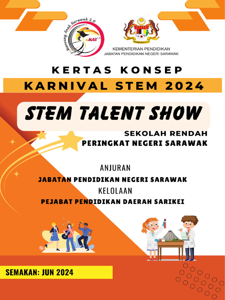 KERTAS KONSEP_STEM TALENT SHOW_SARAWAK_2024 | PDF
