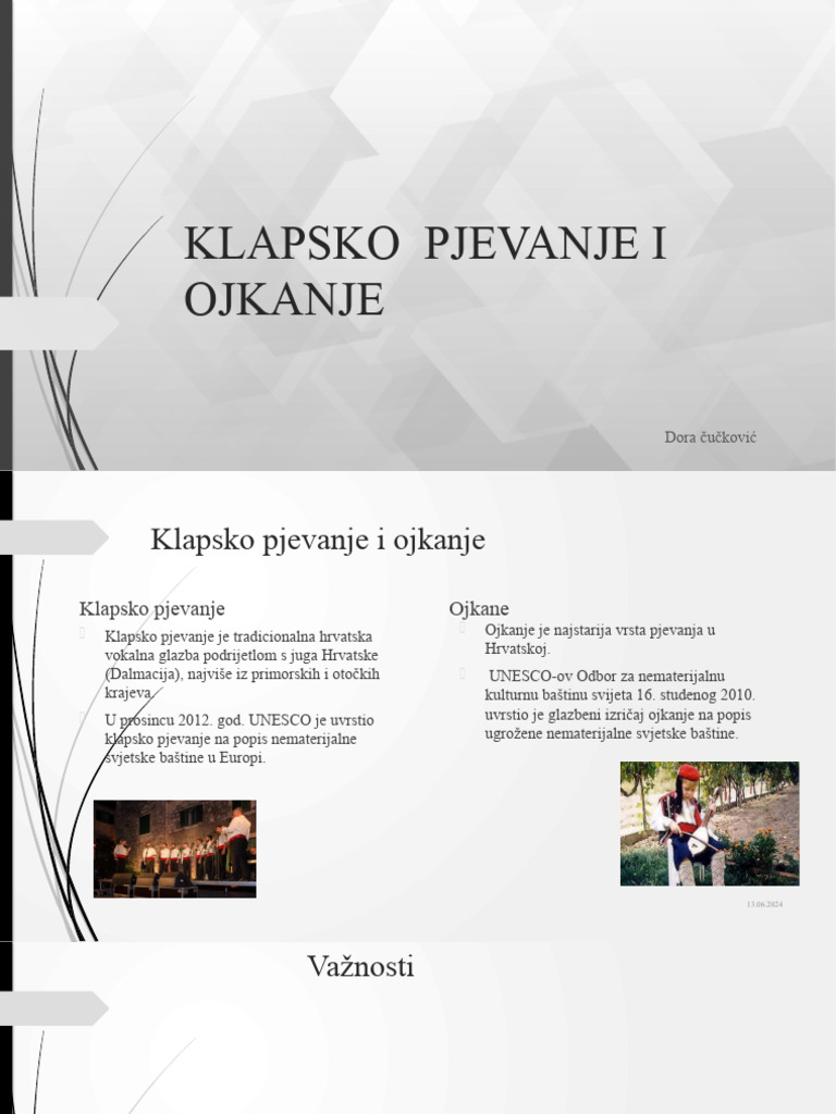 Klapsko Pjevanje | PDF
