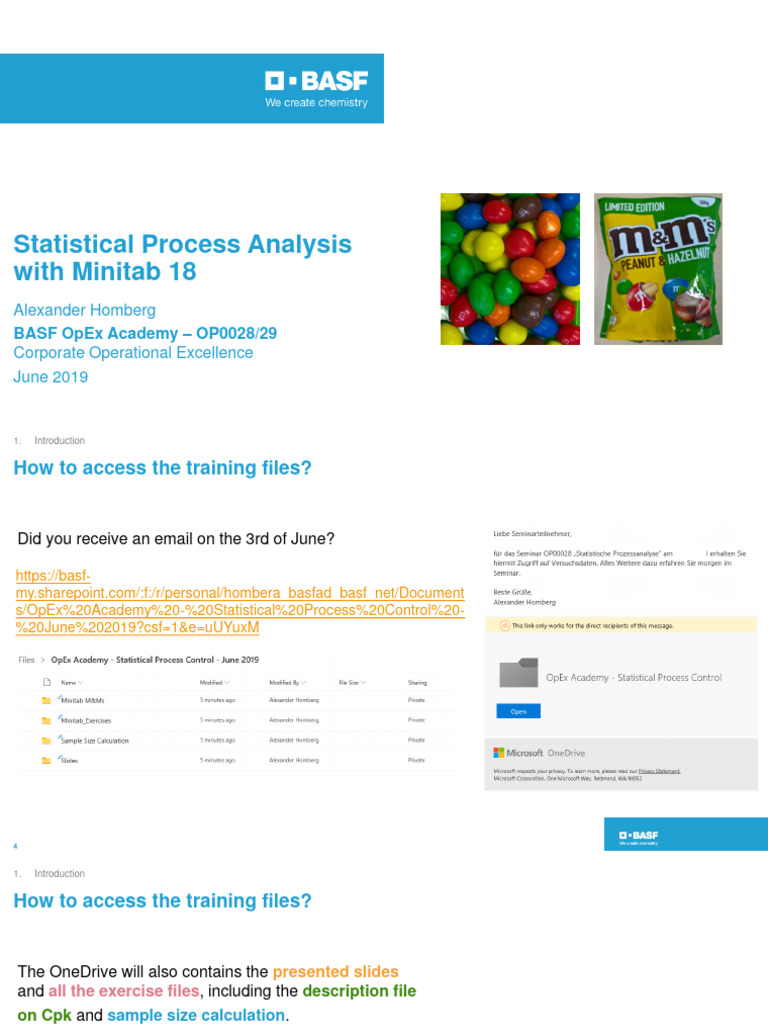 Minitab 18 for Process Analysis | PDF | Normal Distribution | Statistics