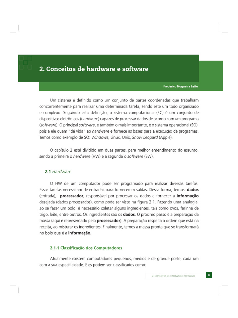 Aula-3-4-5 | PDF