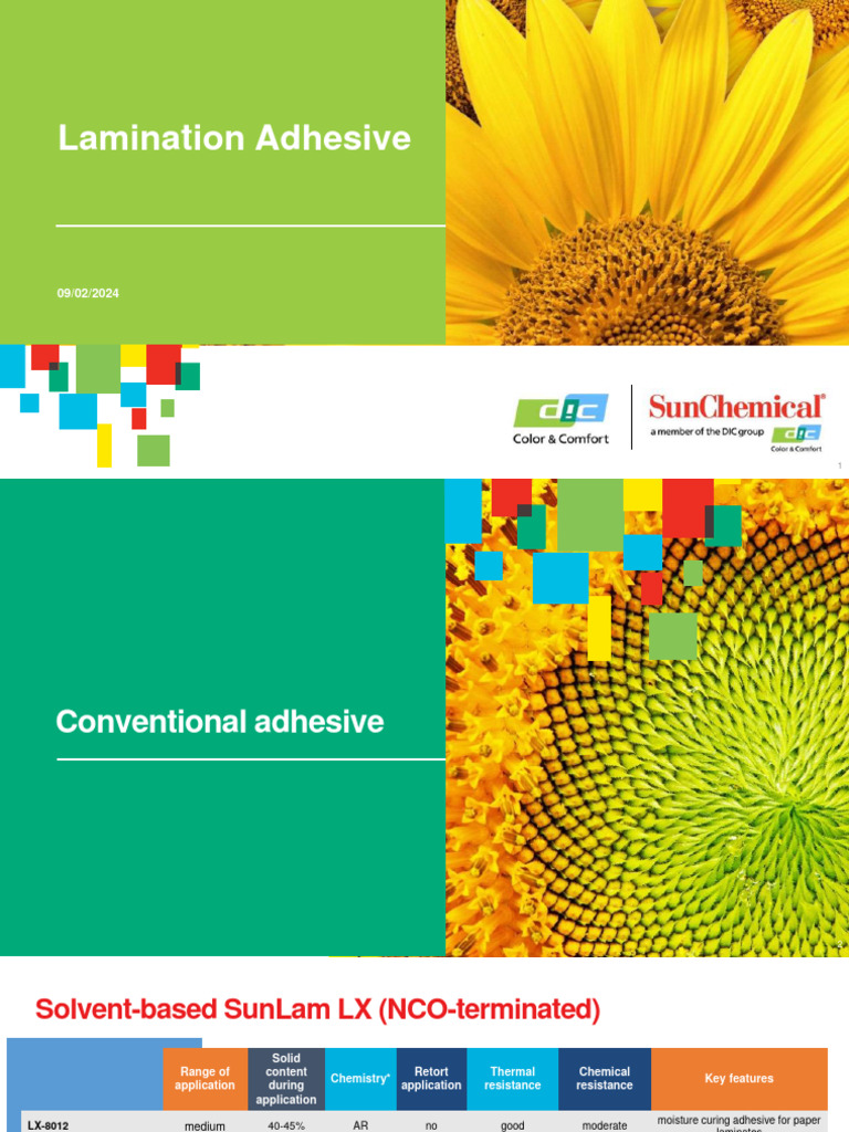 SunLam Laminates Adhesive Overview | PDF | Adhesive | Epoxy