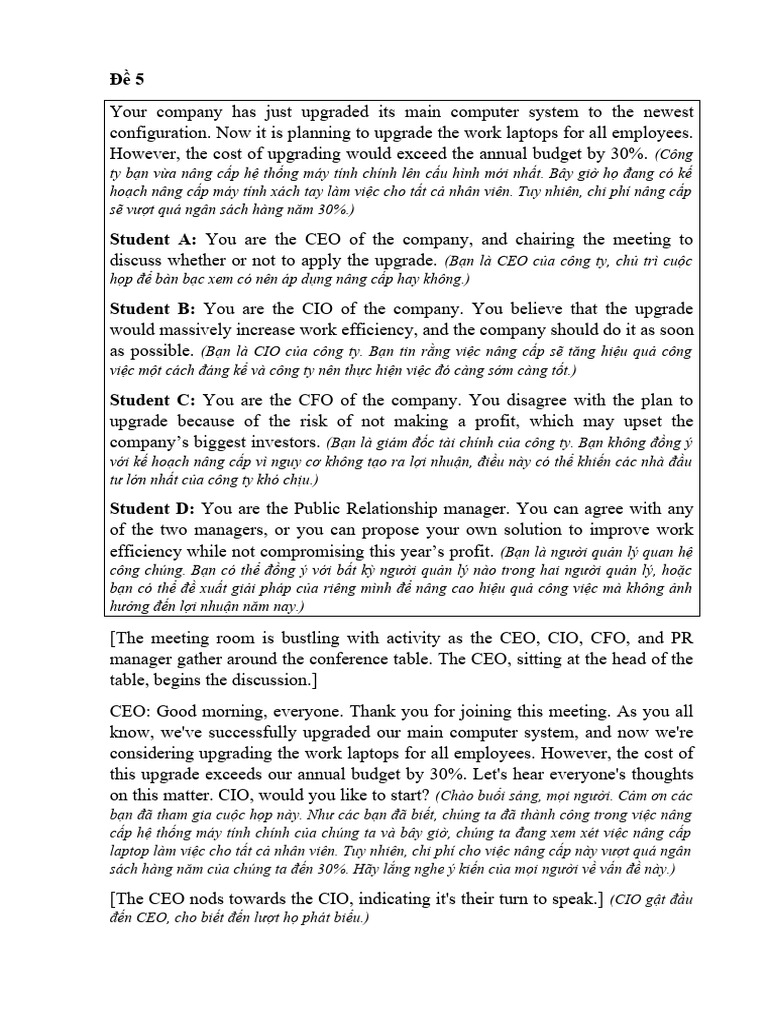 Đề 5 - GTTM | PDF