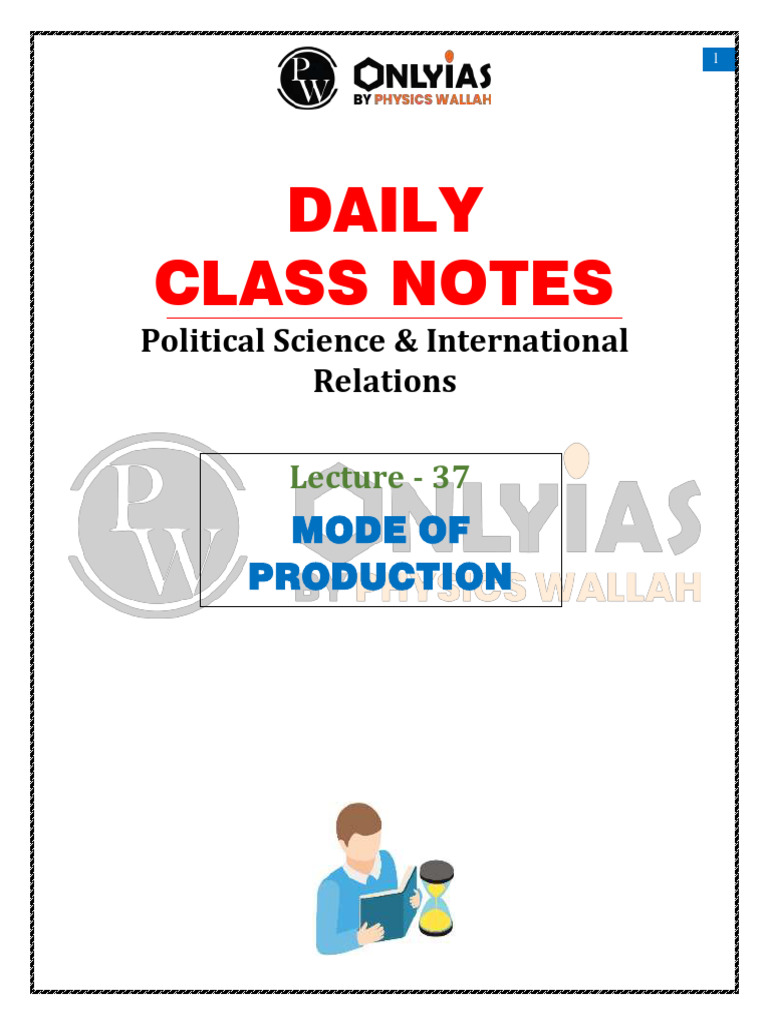 L37 - PSIR - Optional - English - Priti Saxena PDF | PDF | Economic Ideologies | Ideologies