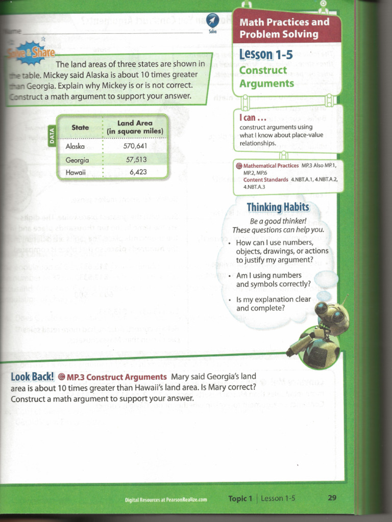 Math Practice & Problem Solving1 | PDF