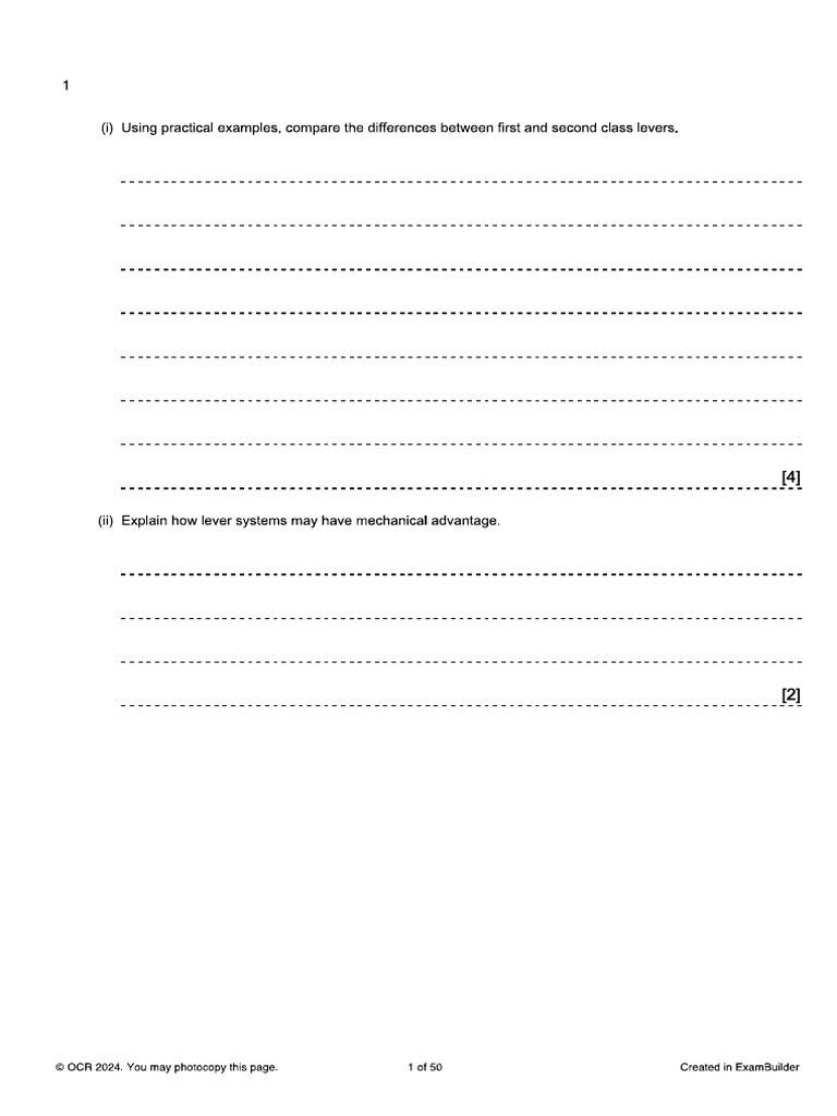 6 Question Marker | PDF