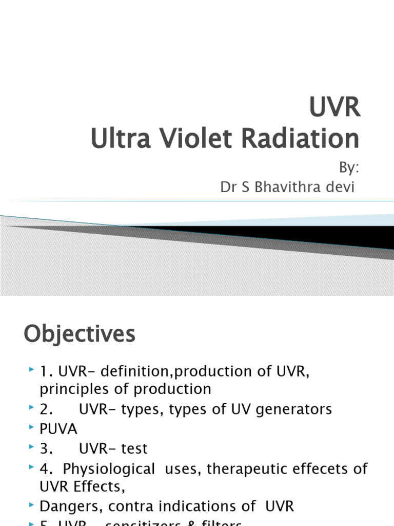 Uvr 2 | PDF | Ultraviolet | Fluorescent Lamp