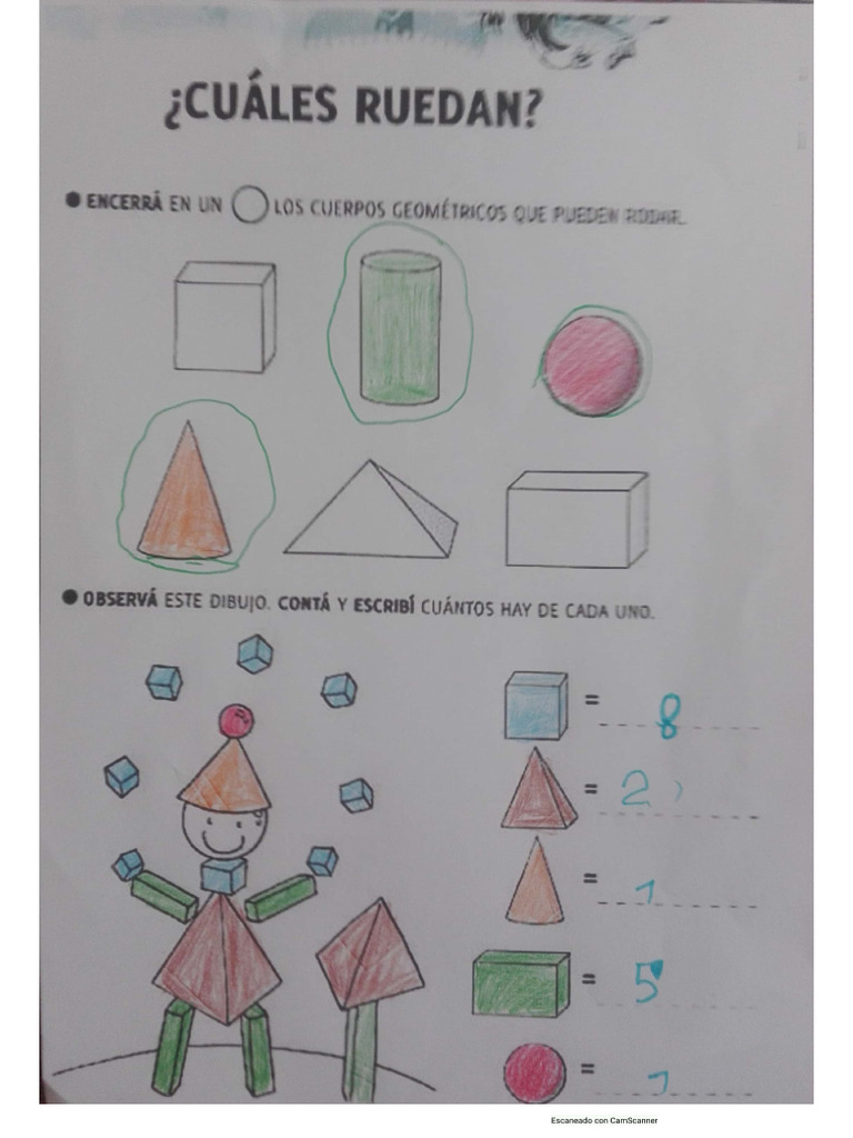 Los Cuerpos Geometricos | PDF