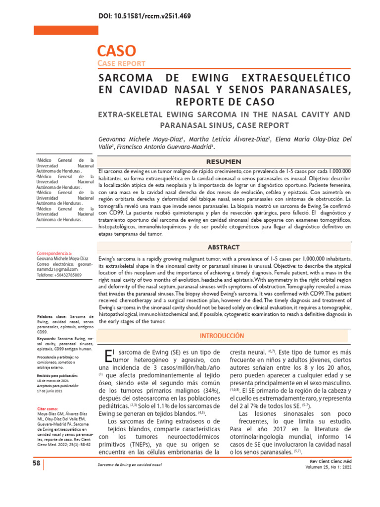 Miau Miau | PDF | Sarcoma | Metástasis