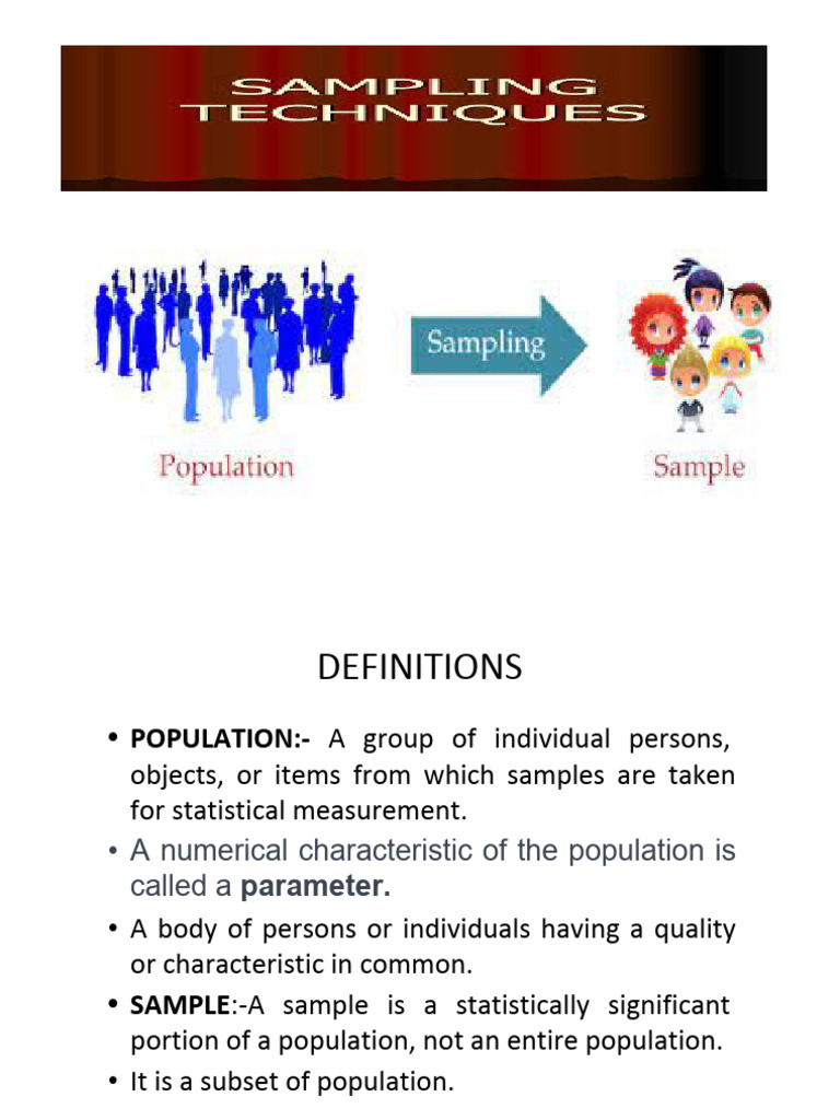 Sampling Technique | PDF