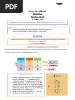 Restas y sumas con reagrupación | PDF