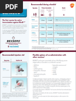 Hexyon Leaflet | PDF | Vaccines | Infection