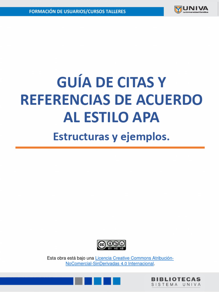 Guia para Poder Citar en Apa 7 | PDF | Datos | Estilo apa