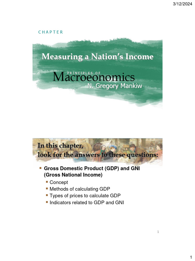 Chapter 2 Update 12032024 | PDF | Gross Domestic Product | Consumption ...