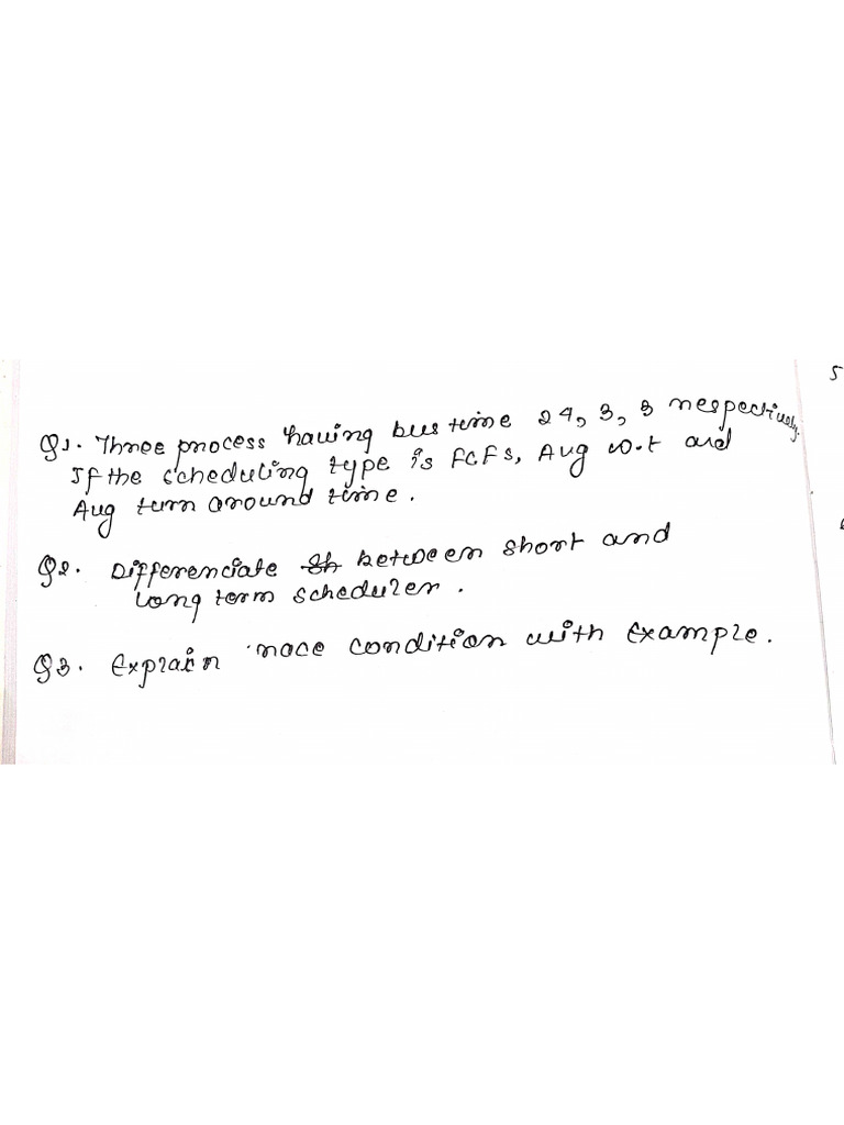 Operating System | PDF