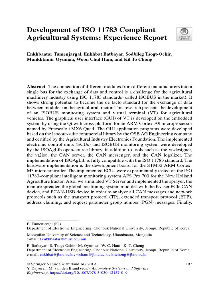 Automotive Systems and Software Engineering State of The Art and Future Trends 1st Ed 978 3 030 ...