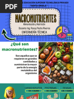 Importancia de los CHONPS en la vida | PDF | Alimentos | Nutrientes