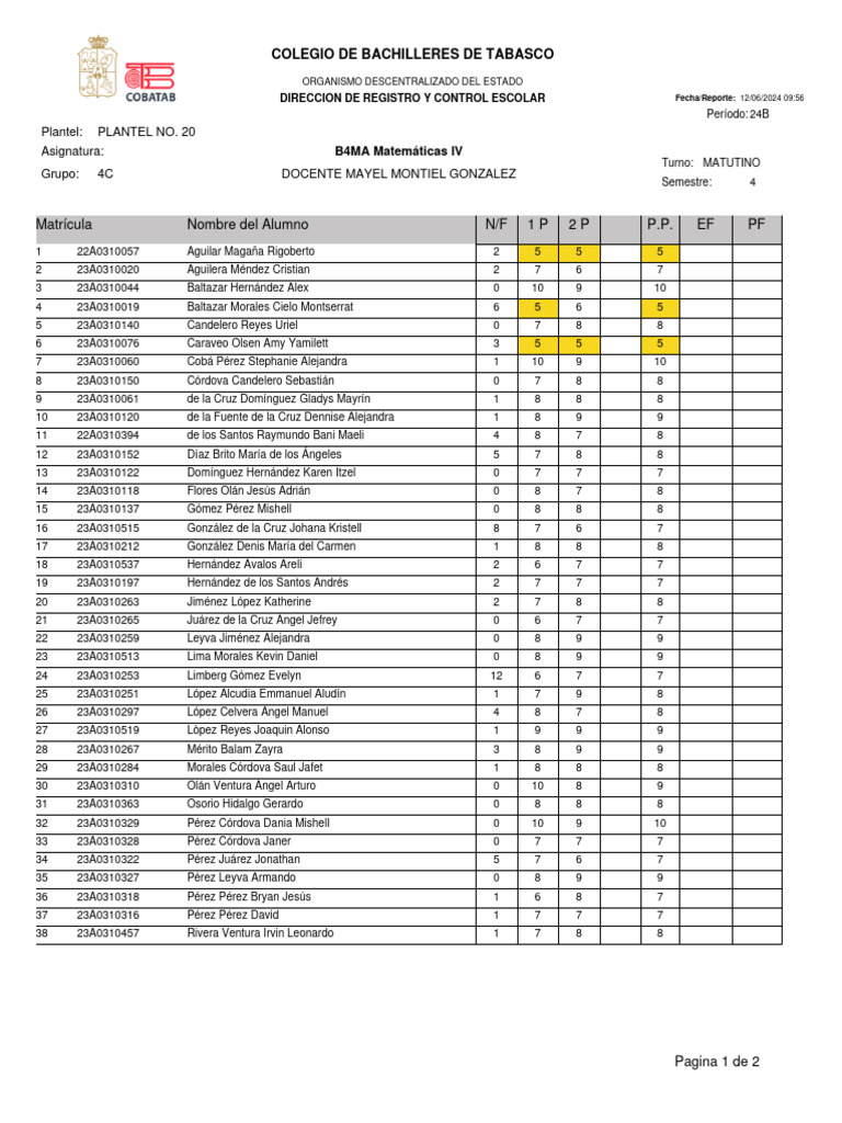 PP Mate4 4C 2024A | PDF