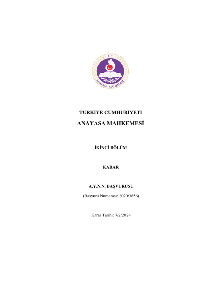 Aym-Adli̇ Yardim Atif | PDF