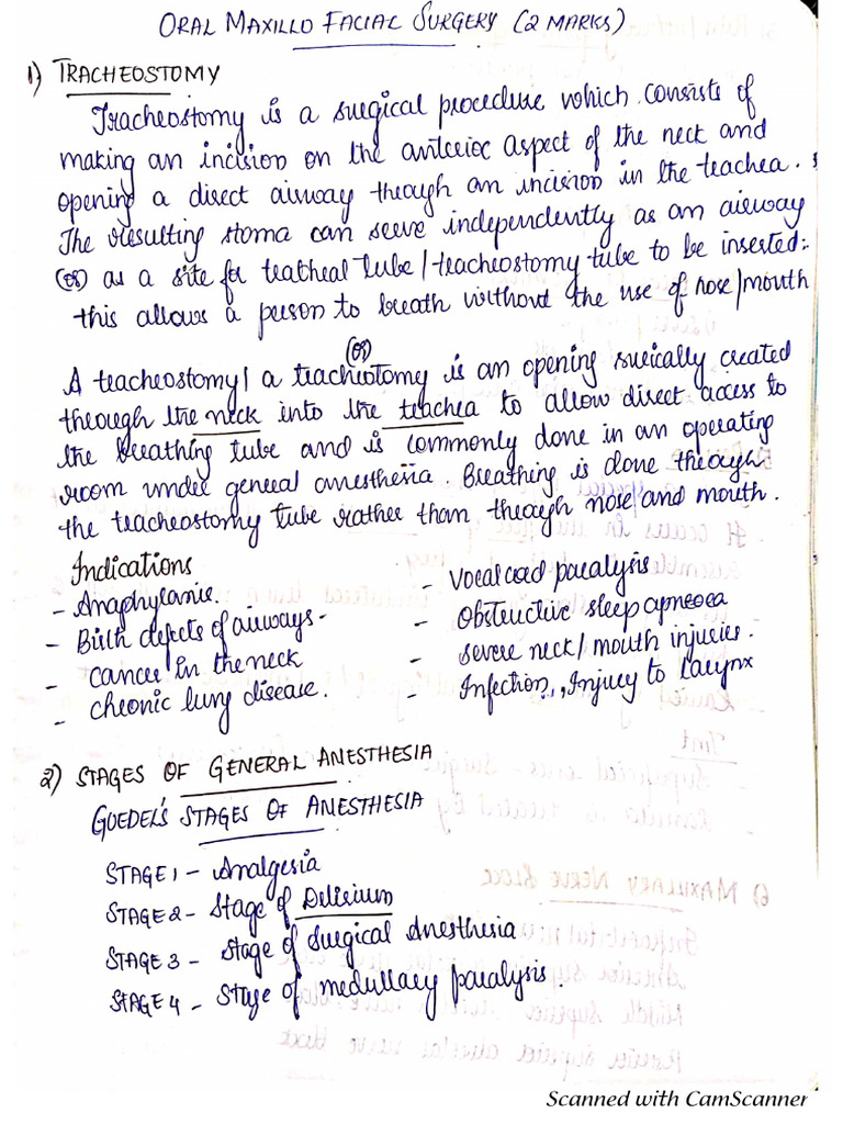 Omfs 2marks Am | PDF