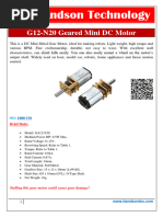 Sizing Electric Motors For Mobile Robotics | PDF | Friction | Torque