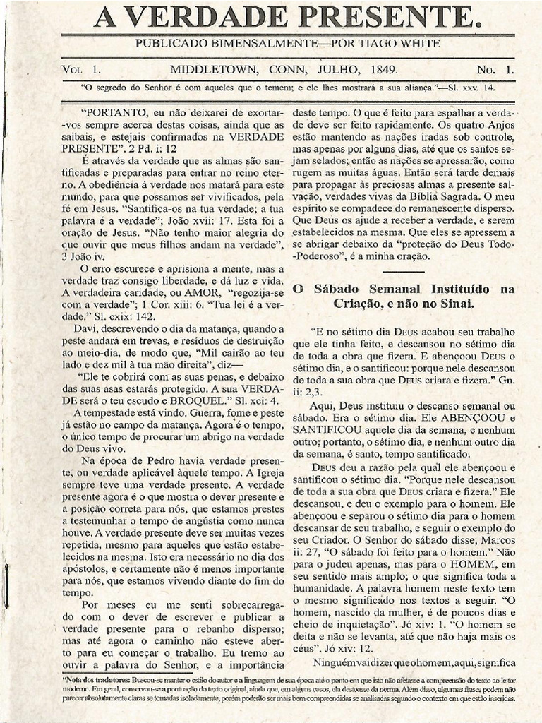 A Verdade Presente OCR | PDF | Os Dez Mandamentos | Shabat