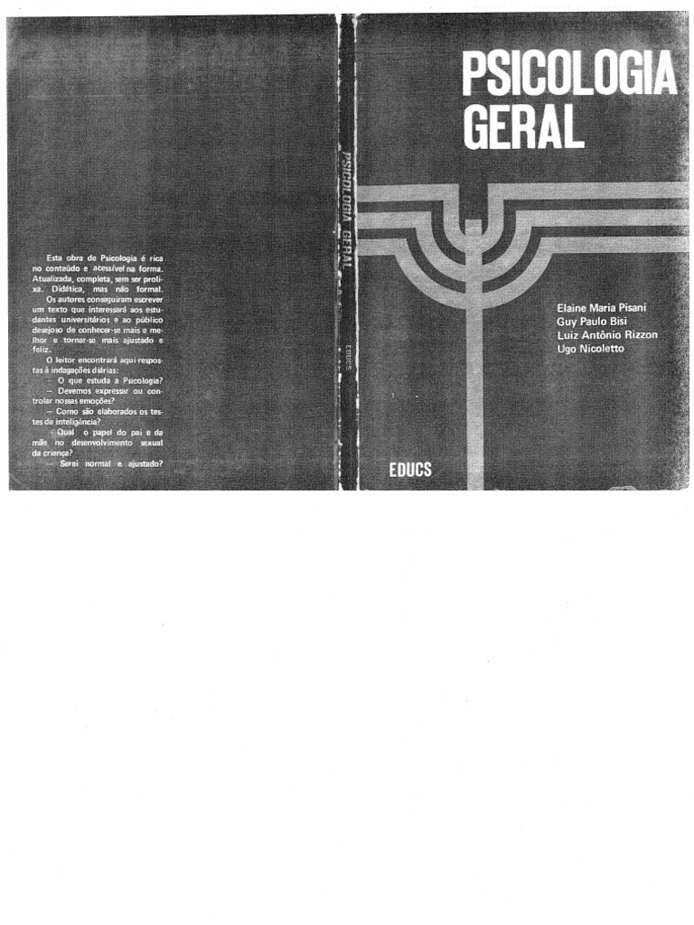 Psicologia Geral (Etc.) (Z-Library) | PDF