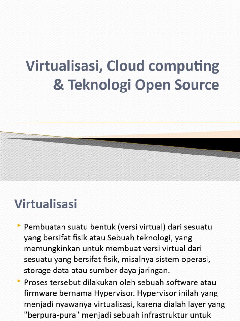 Virtualisasi | PDF | Komputer