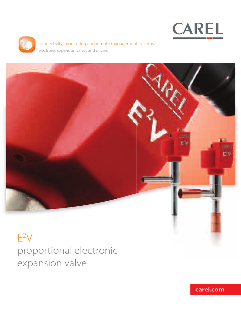 Carel Exv Sales Brochure | PDF | Valve | Air Conditioning