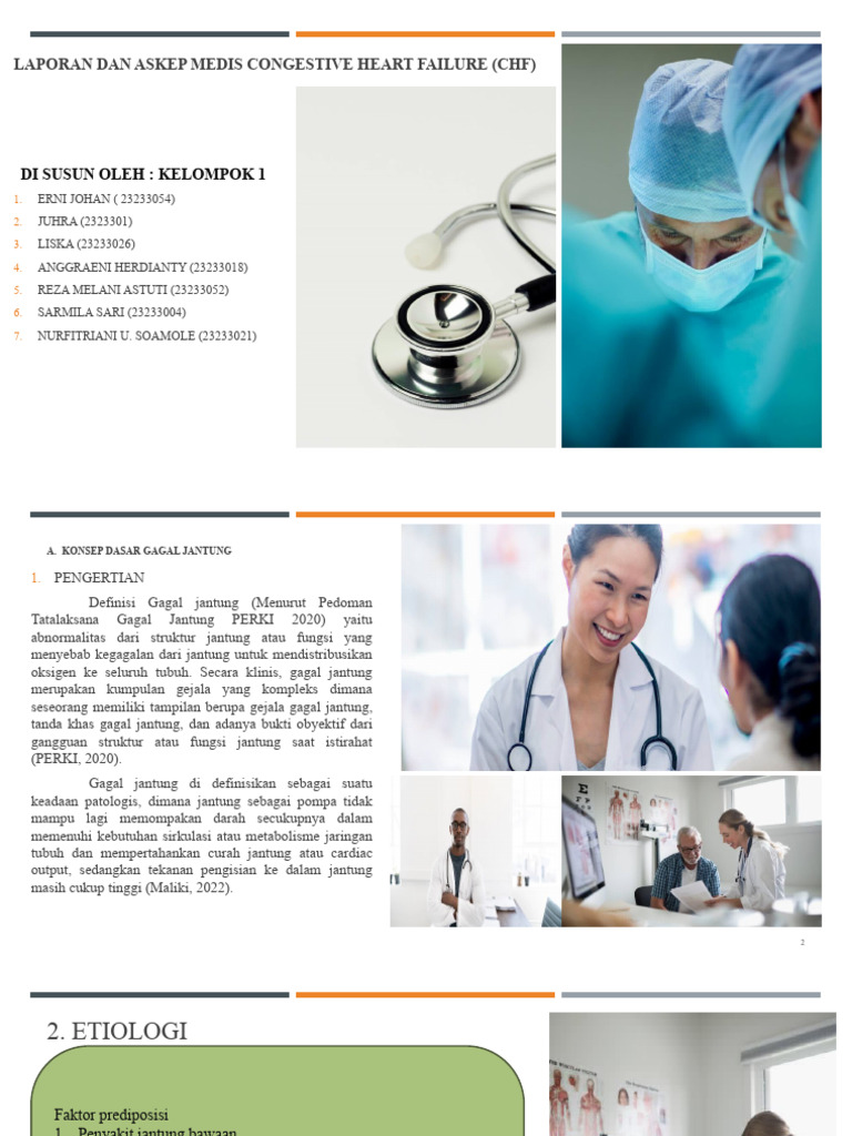 Laporan Dan Askep CHF ( | PDF