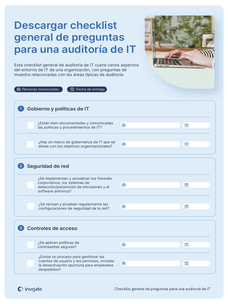 Checklist General Preguntas Auditoria It | PDF | La seguridad ...