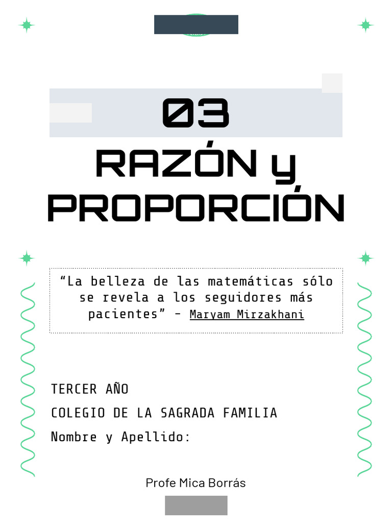 0 - 02 Raz-N y Proporcion | PDF | Matemáticas | Aritmética