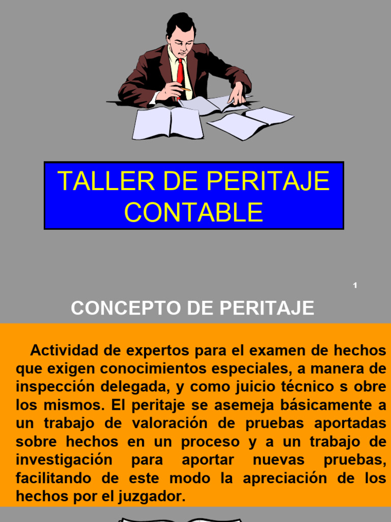 Dokumen - Tips - Conceptosi Peritaje Contable | PDF | Contralor ...