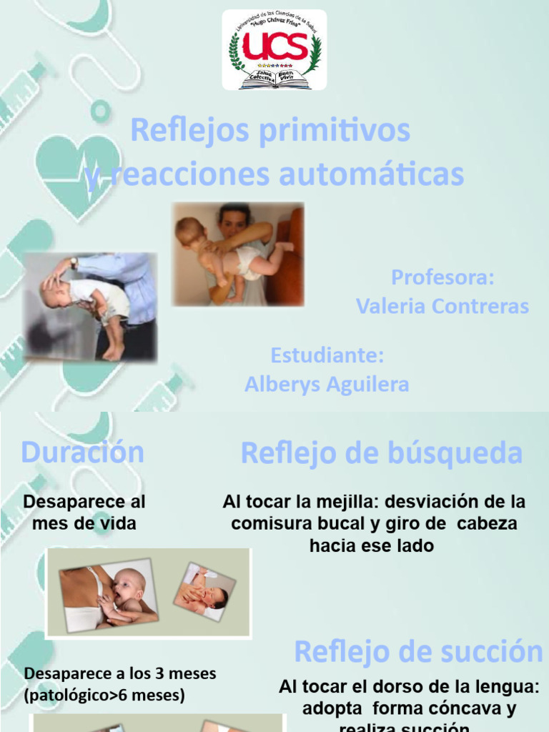 Reflejos Primitivos y Reacciones Automaticas 2 | PDF