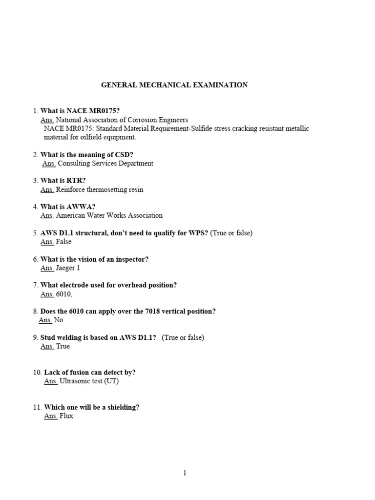 Welder JCC Card Examination Guide | PDF | Welding | Construction