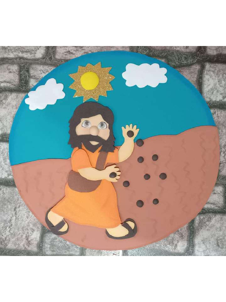 A Parábola Do Joio e Do Trigo Moldes - Rose Rios | PDF