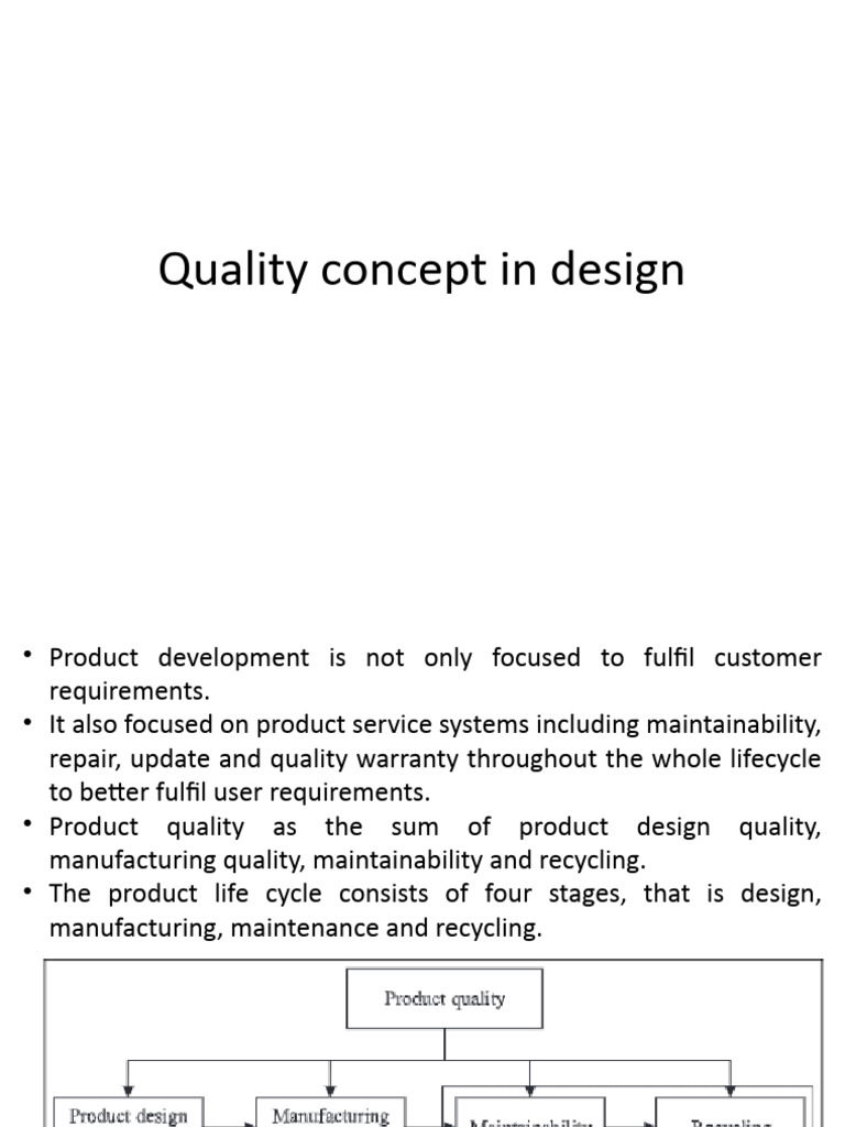 Understanding Design Quality Concepts | PDF | Product (Business ...