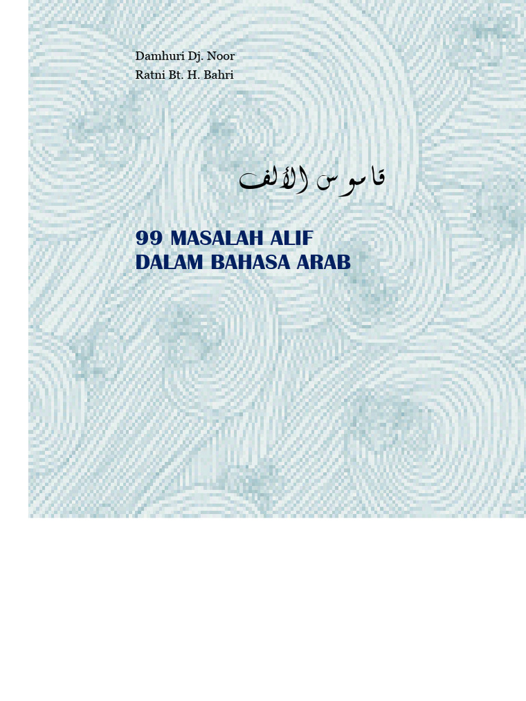 Gabungan Buku 99 Alif | PDF | Agama & Spiritualitas