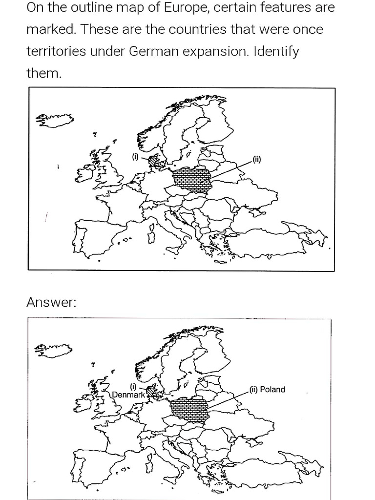 Map Work For Practice | PDF