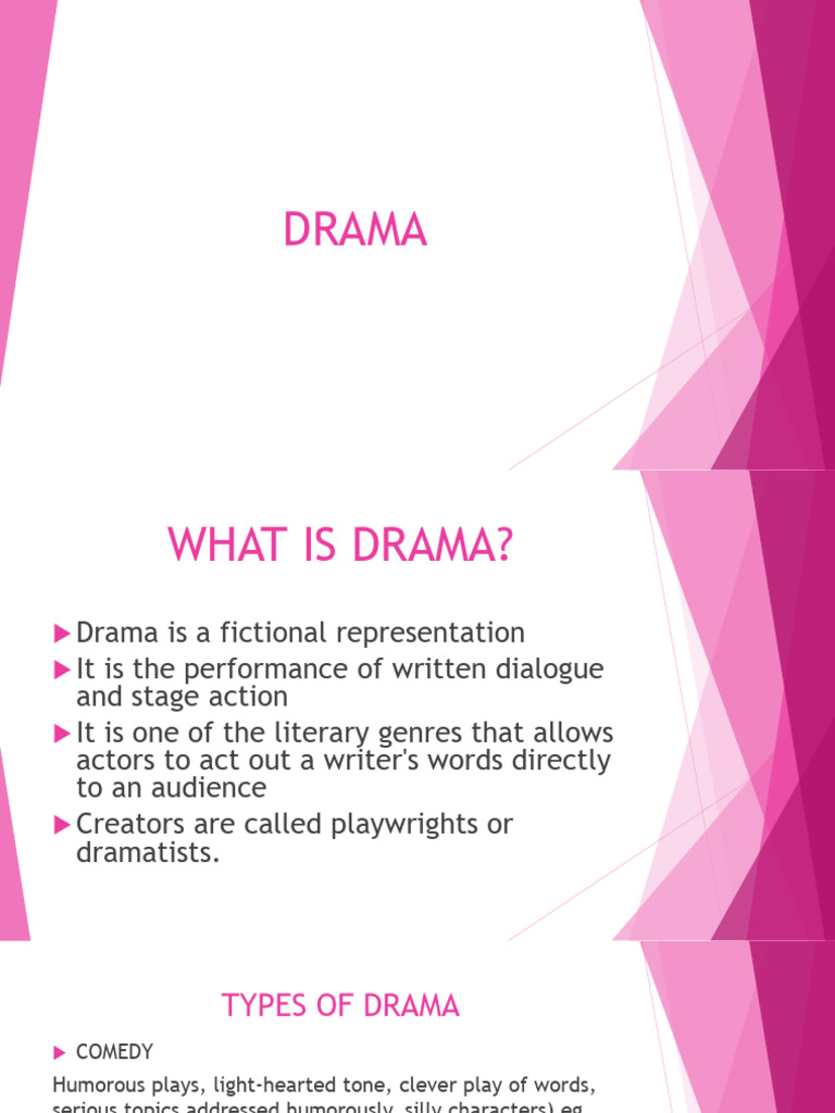 DRAMA Slides | PDF | Plot (Narrative) | Tragedy