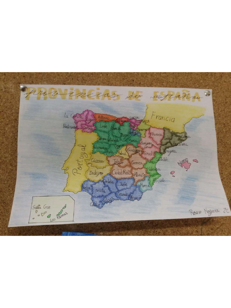 Mapa Politico de España | PDF