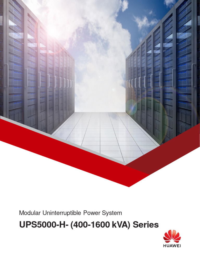 Huawei New Power Supply Solution UPS5000-H Main Slide | PDF | Data ...