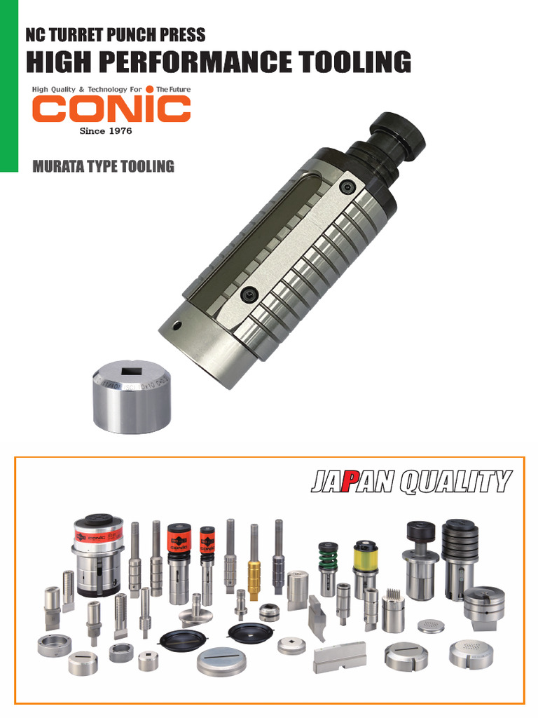 Murata Type Tooling | PDF | Metalworking | Tools