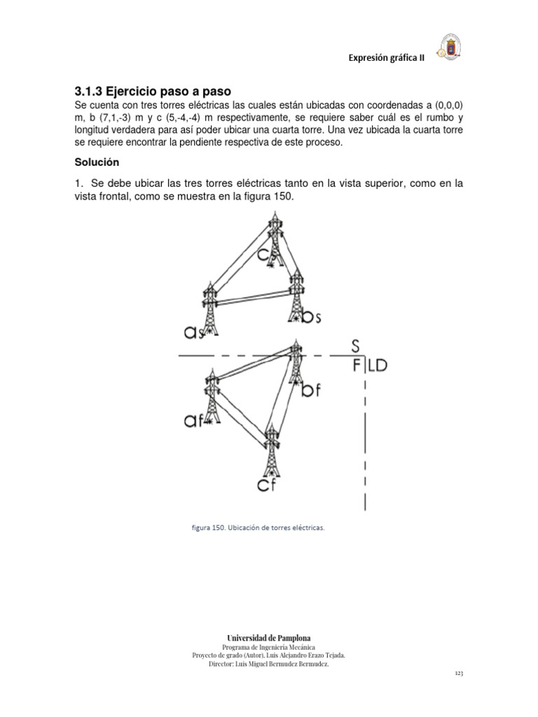 Ejercicios Resueltos - Rumbo, Pendiente y LV de un Plano | Descargar gratis PDF | Geometría ...