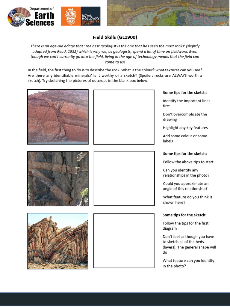 Field Skills | Download Free PDF | Earth Sciences | Geology