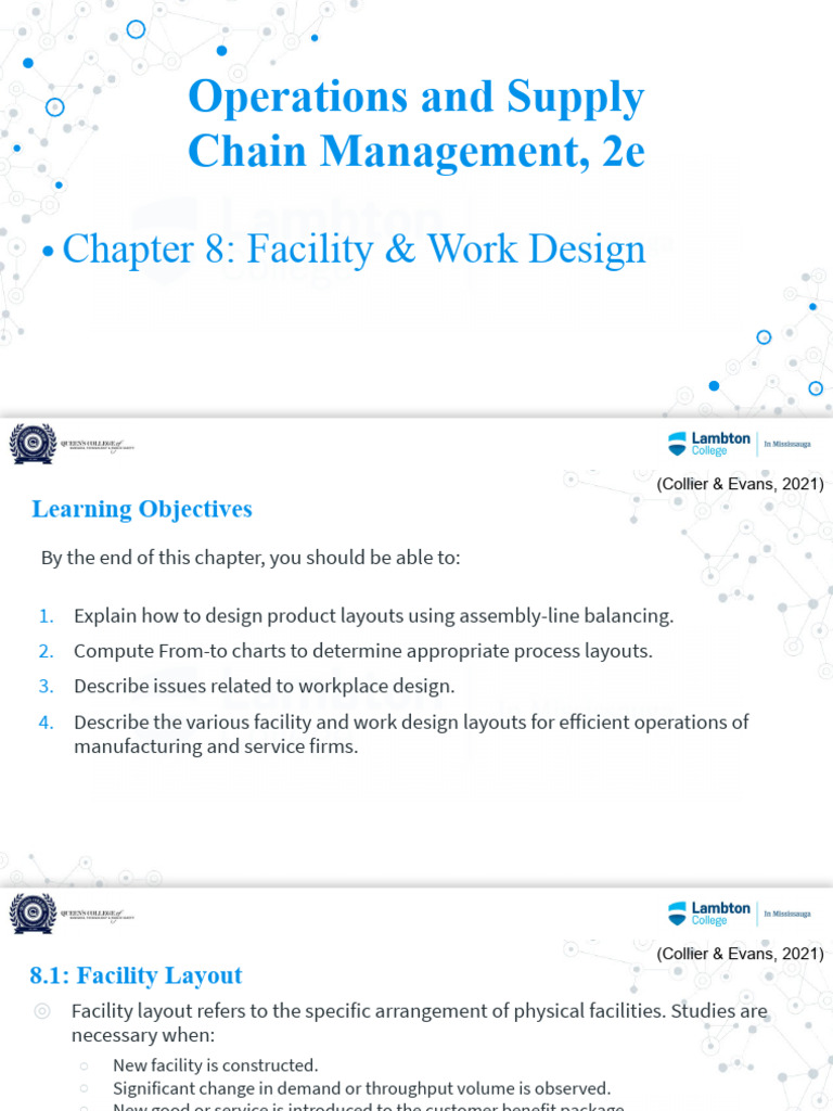 Chapter 8 Facility and Work Design | PDF | Occupational Safety And Health | Business