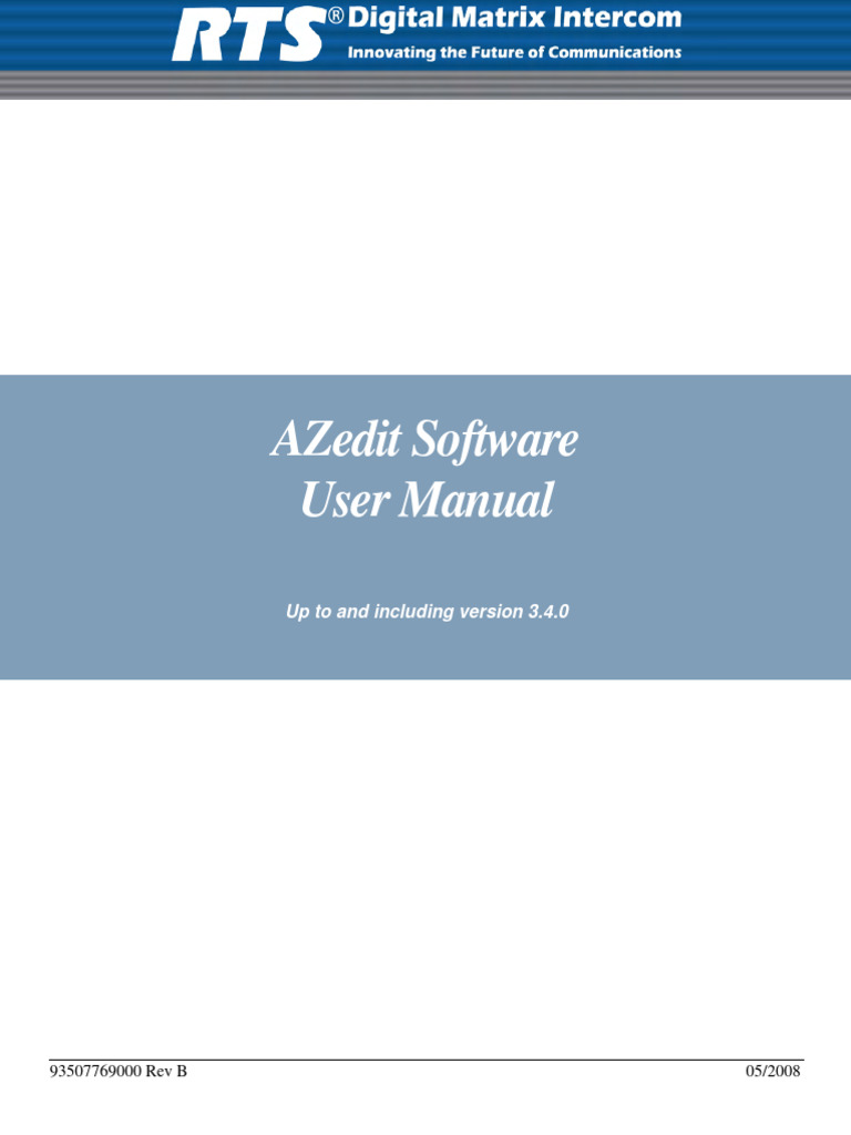 AZ-Edit_Manual | Download Free PDF | Installation (Computer Programs) | Computer File
